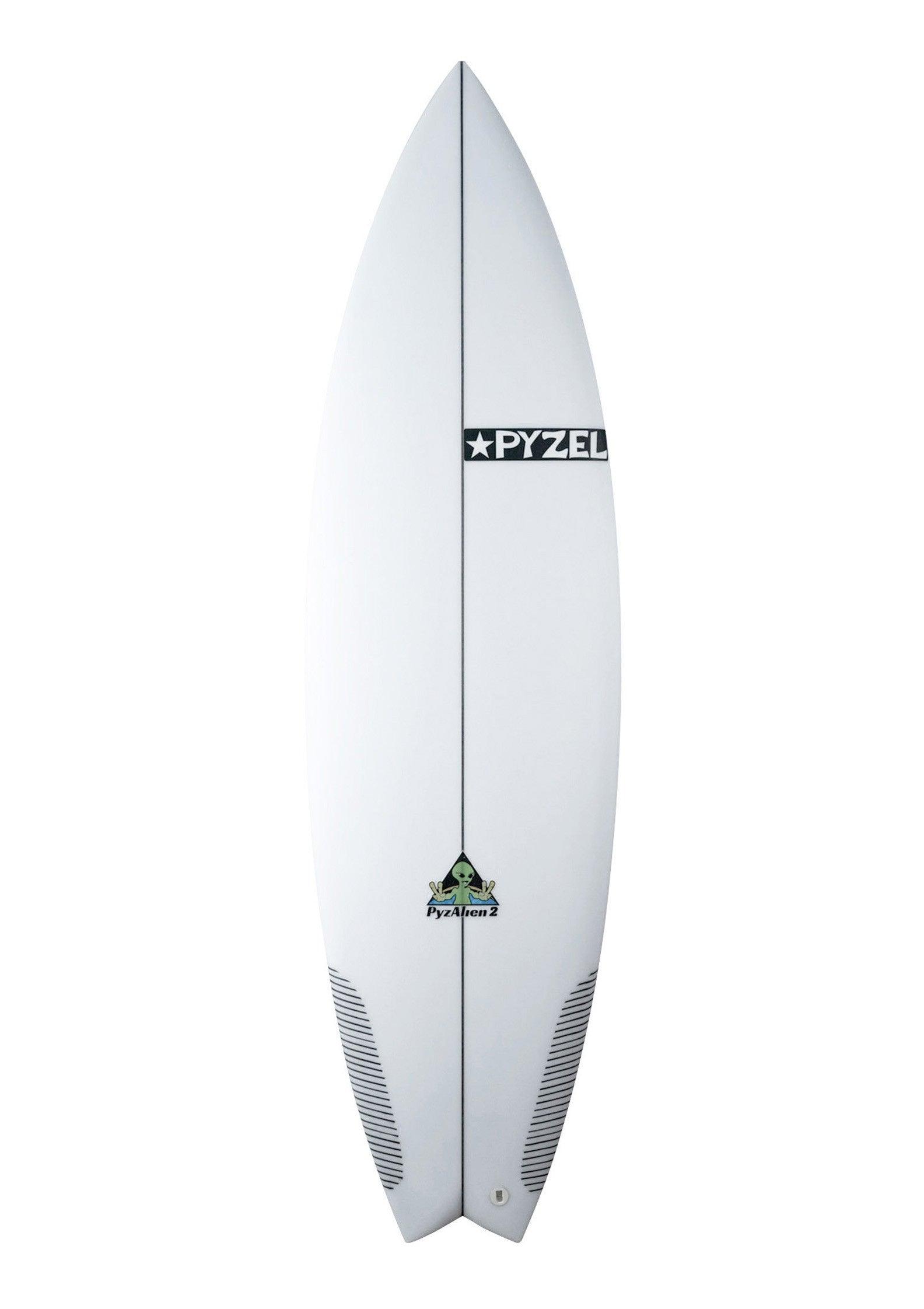 Pyzel Surfboard Pyzealien Futures White - Shortboard